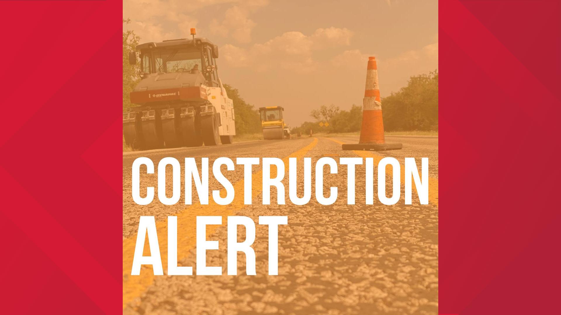 SH Loop 378 lanes will narrow near Chadbourne, Fairview School Road ...