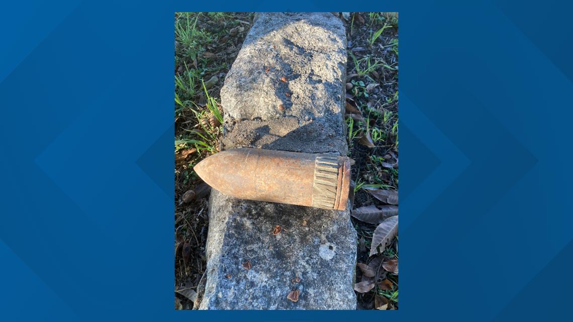 Explosive device from second WWI/WWII recovered by Sonora PD ...