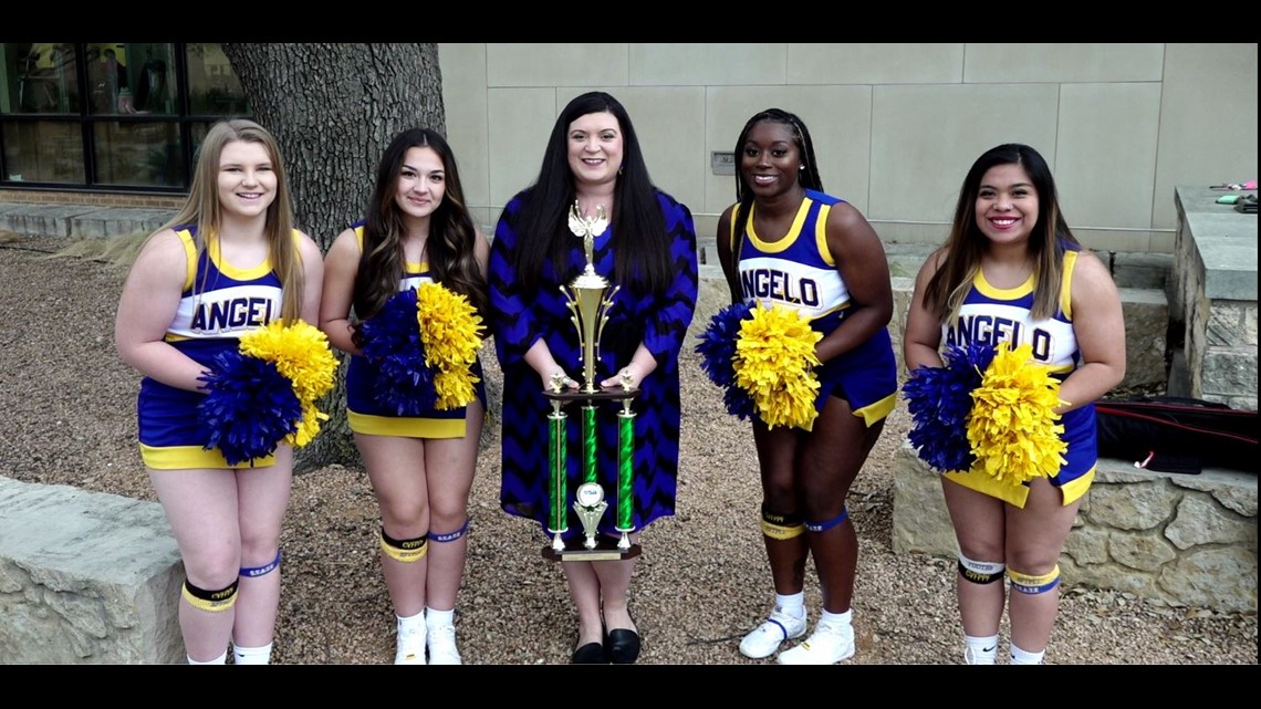Angelo State cheer team brings home another national title | myfoxzone.com
