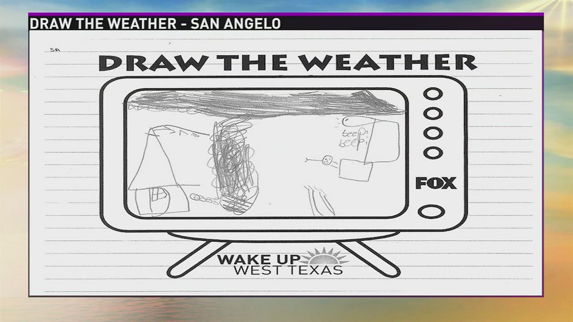 Draw The Weather 6AM 1/30/17 | myfoxzone.com