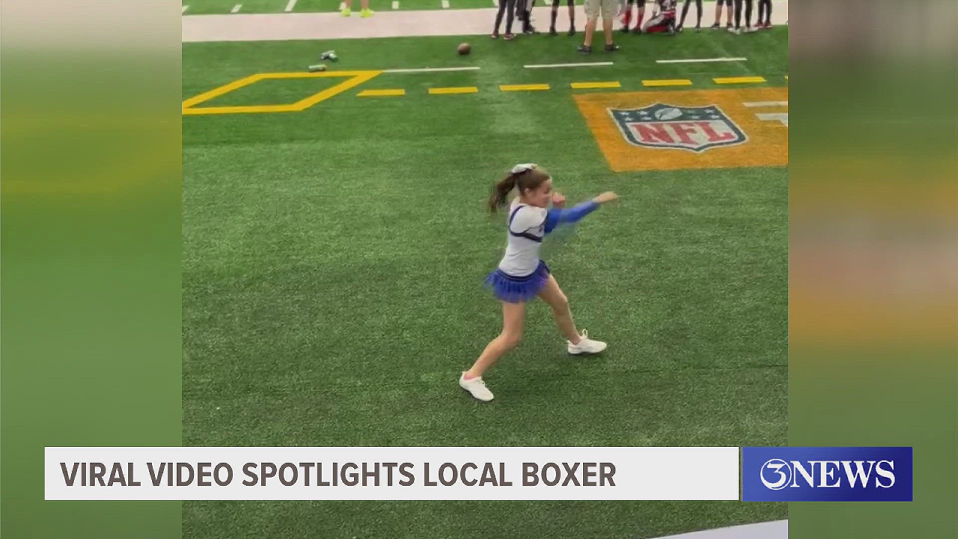 Viral video of cheerleader shadowboxing features local boxer ...
