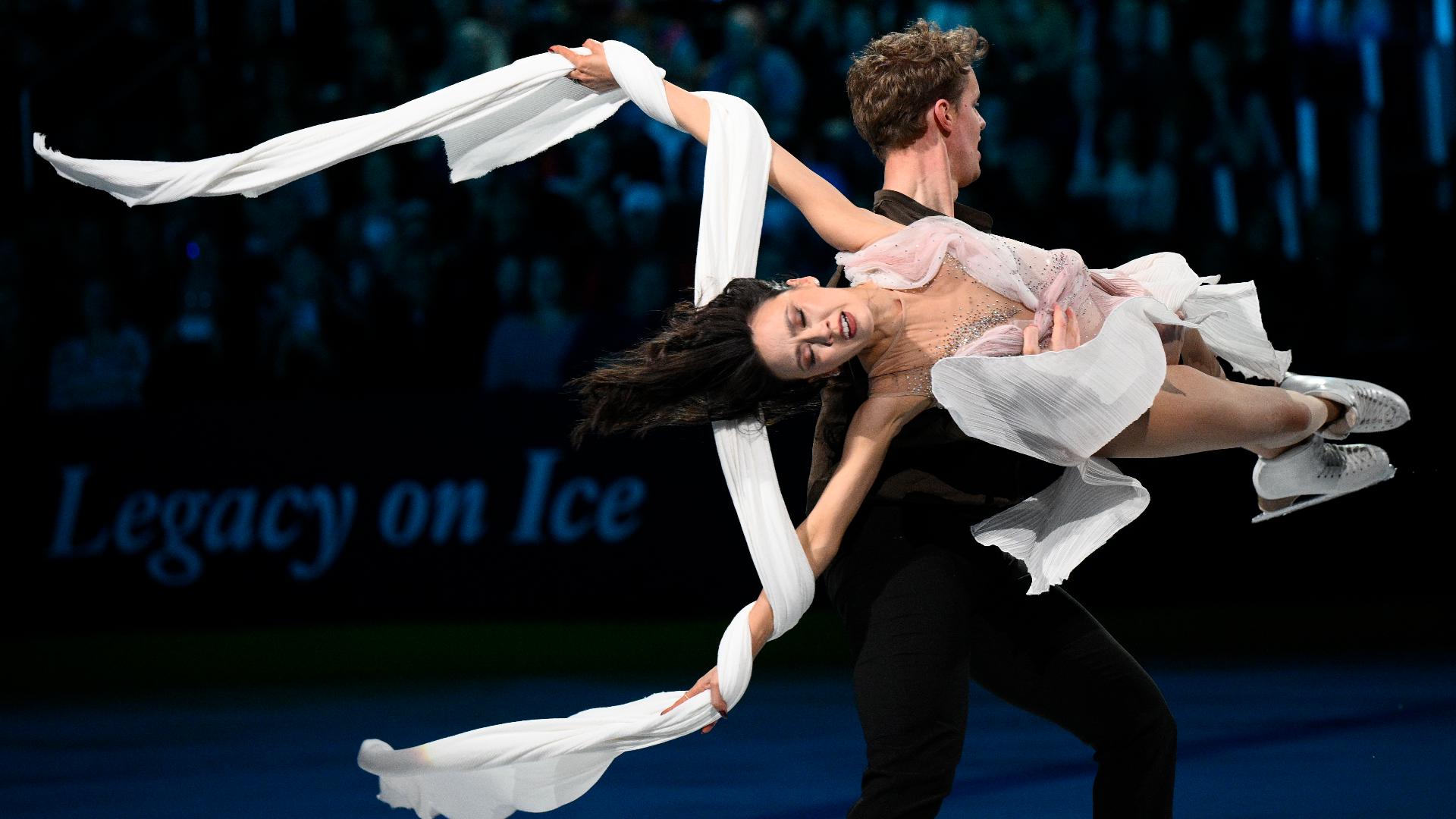 Madison Chock, Evan Bates score season-best in free dance for figure ...