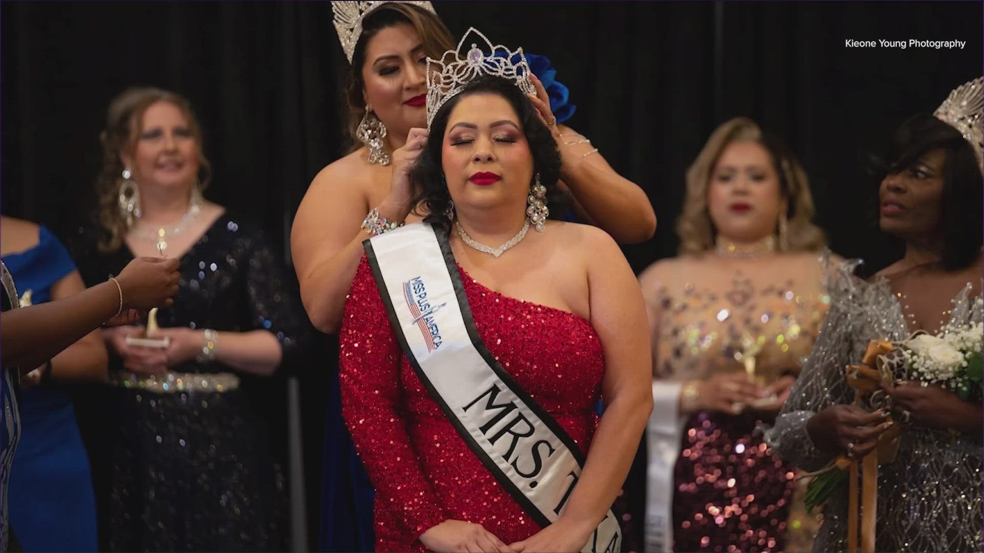 Local Latina Austinite crowned Mrs. Texas Plus America | myfoxzone.com