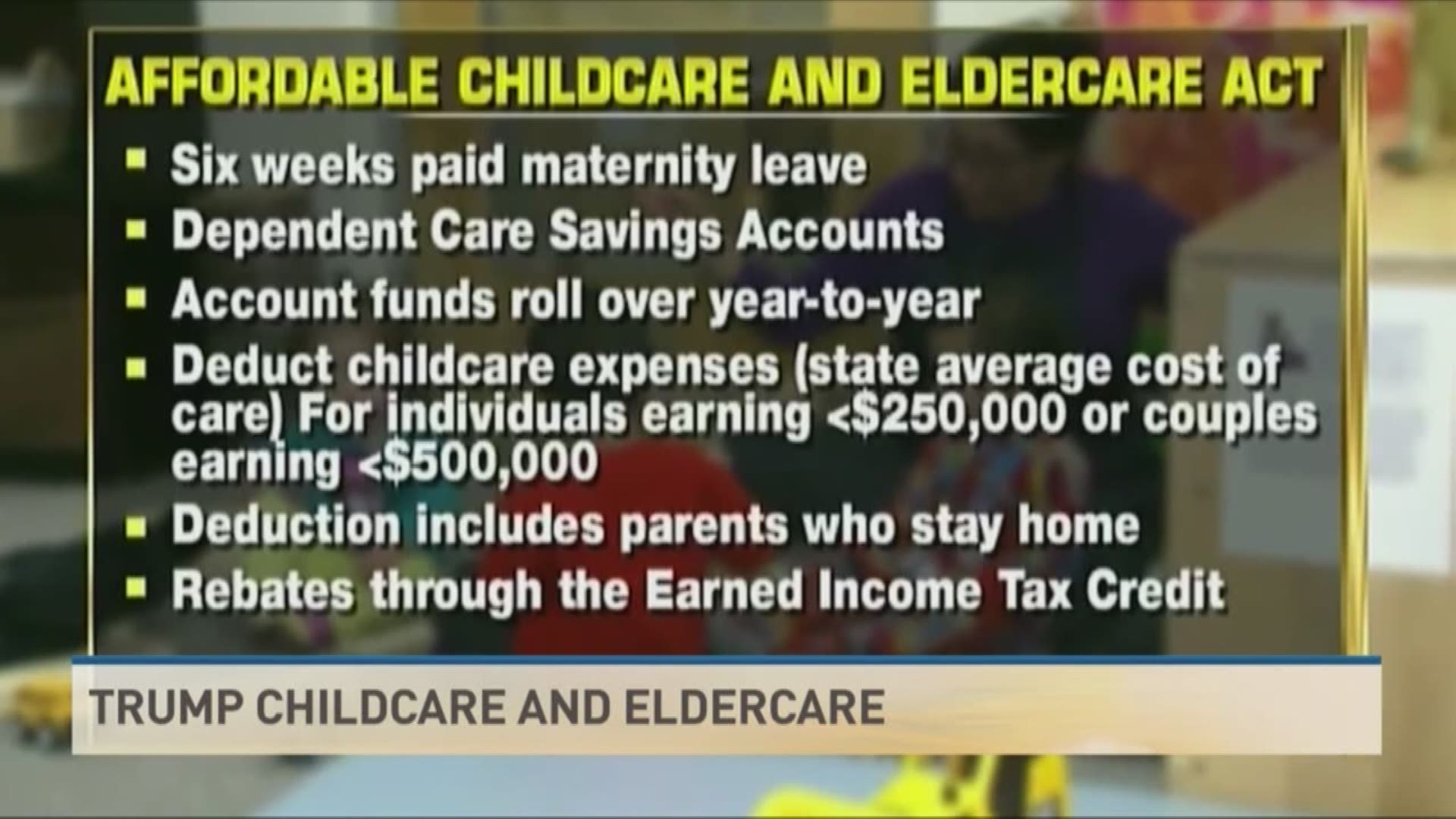 100 Days of Trump: Childcare and Eldercare | myfoxzone.com