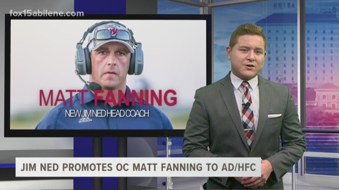Jim Ned promotes Matt Fanning to Athletic Director/Head Football Coach ...