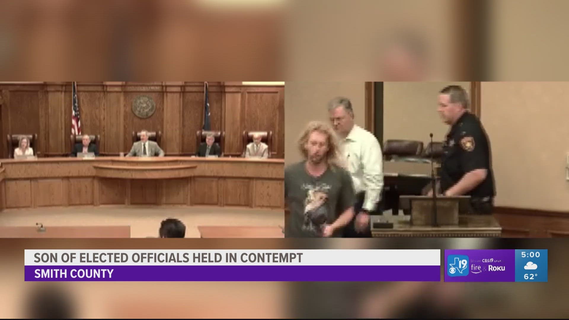 Son of Smith County elected officials held in contempt | myfoxzone.com