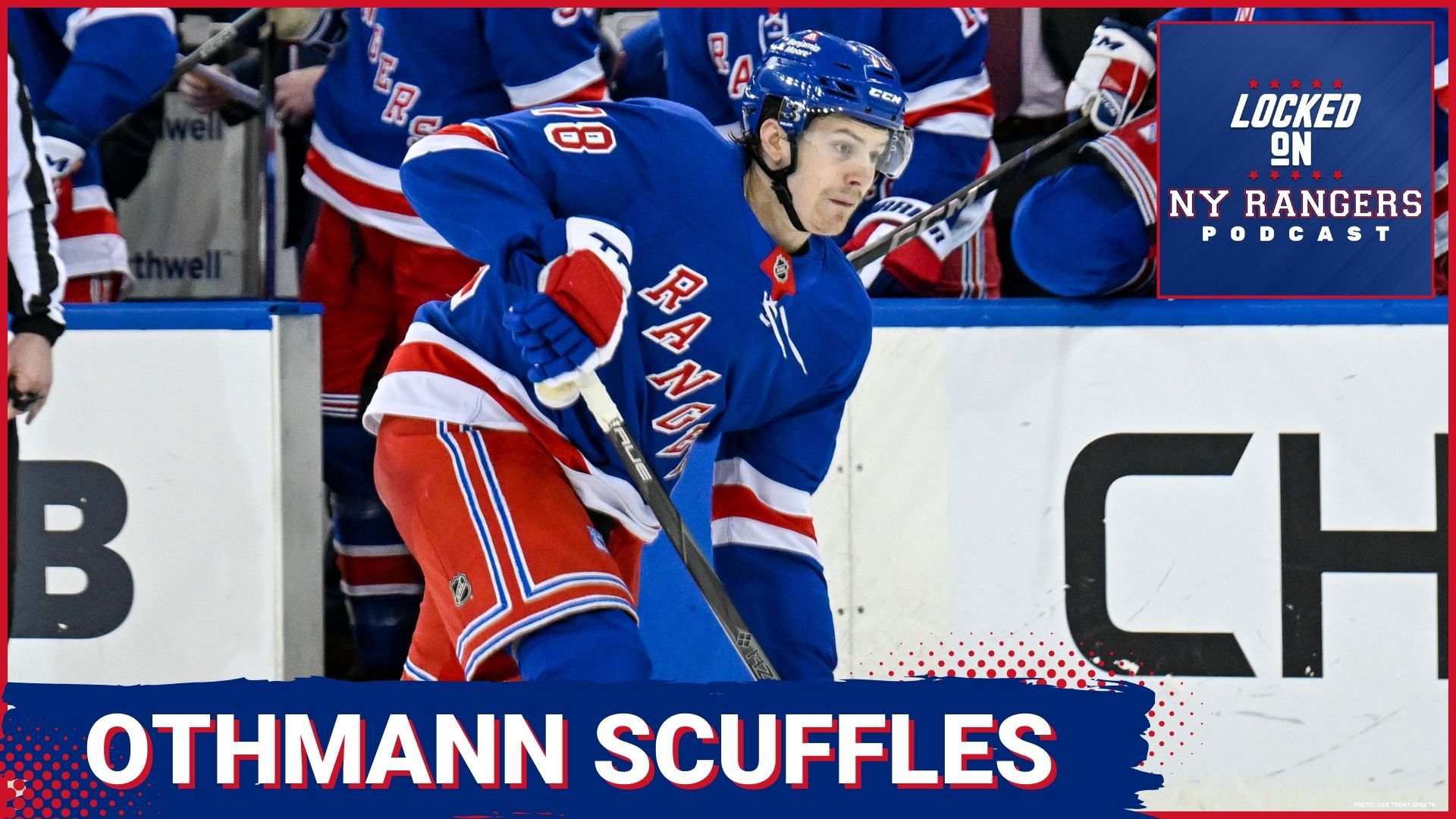 Brennan Othmann SCUFFLES, gets ejected in Rangers win over Devils ...