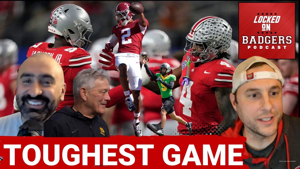 BRUTAL: Wisconsin Badgers football has a BRUTAL schedule in 25 | Which ...