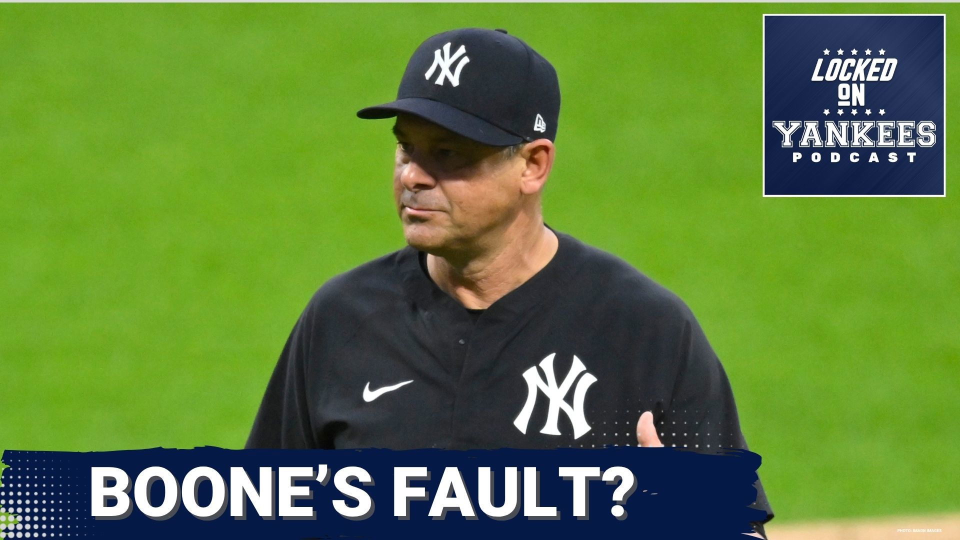 OUR BAD: We jinxed Aaron Boone and the Yankees lost | myfoxzone.com