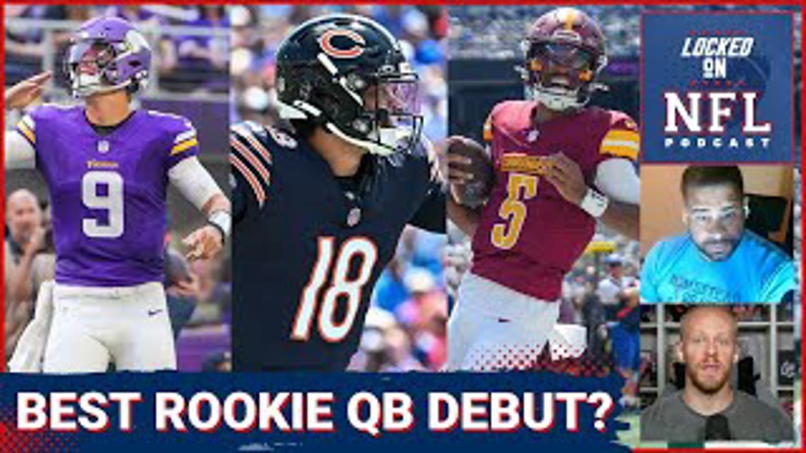 Best NFL Rookie QB Debut: Jayden Daniels vs Caleb Williams vs JJ ...