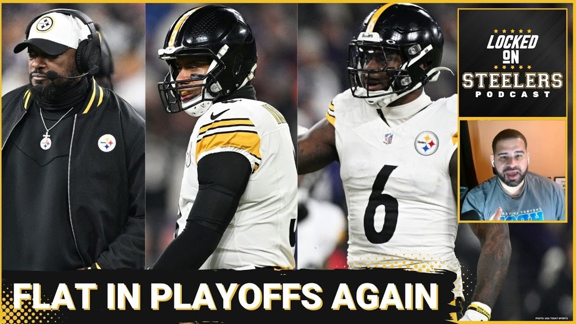 Steelers Outplayed/Outcoached in 28-14 Playoffs Loss to Ravens | Major ...