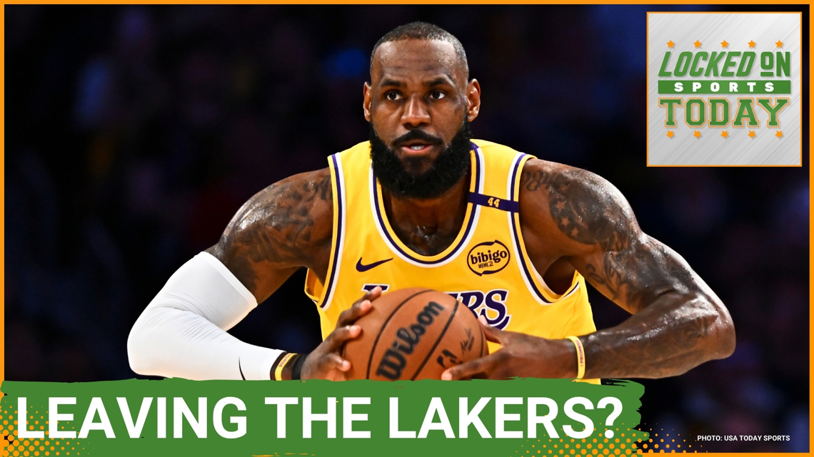 Is LeBron James looking to LEAVE the Los Angeles Lakers? | myfoxzone.com