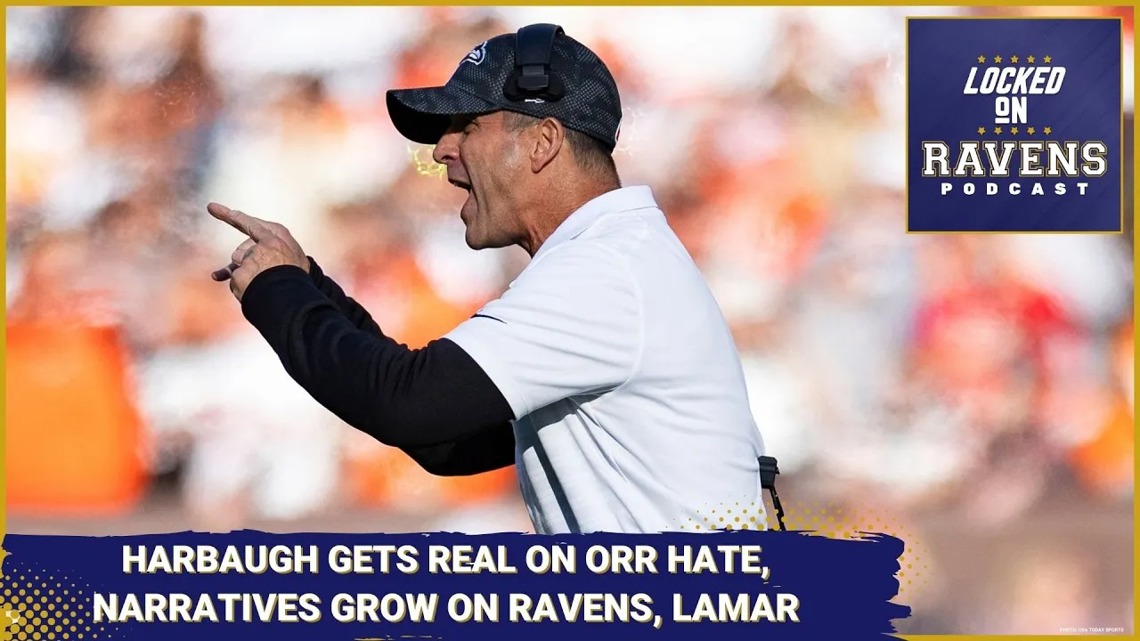 John Harbaugh GETS REAL on Zach Orr hate, WILD narratives form on Lamar ...