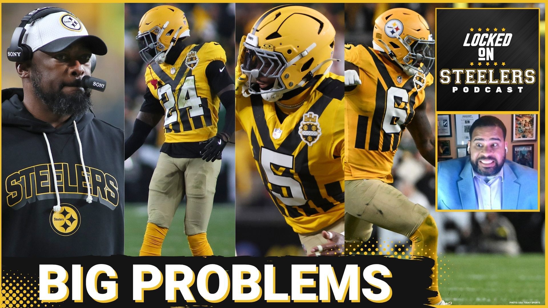 Steelers' Mike Tomlin Faces Scheme, Execution, Discipline Issues in ...