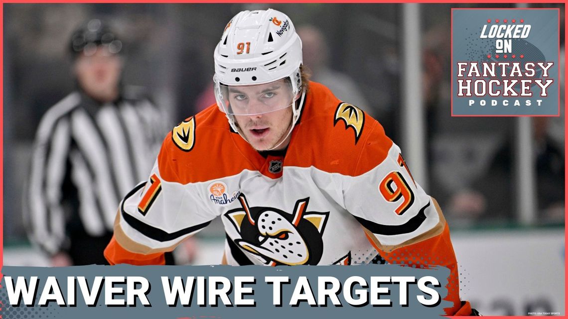 Fantasy Hockey Week 24 Must Adds Part 2: Carlsson | McCann | Schwartz ...