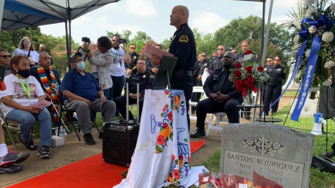 Dallas PD chief apologizes for 1973 murder of Santos Rodriguez ...