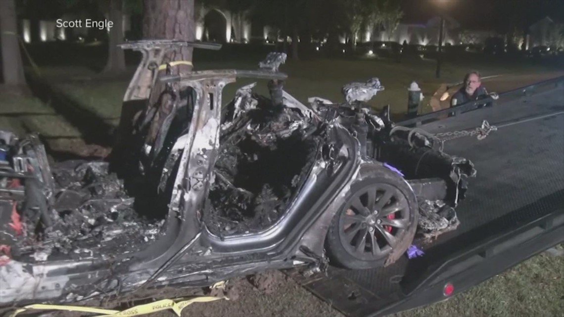 NTSB report has initial findings of deadly Texas Tesla crash ...