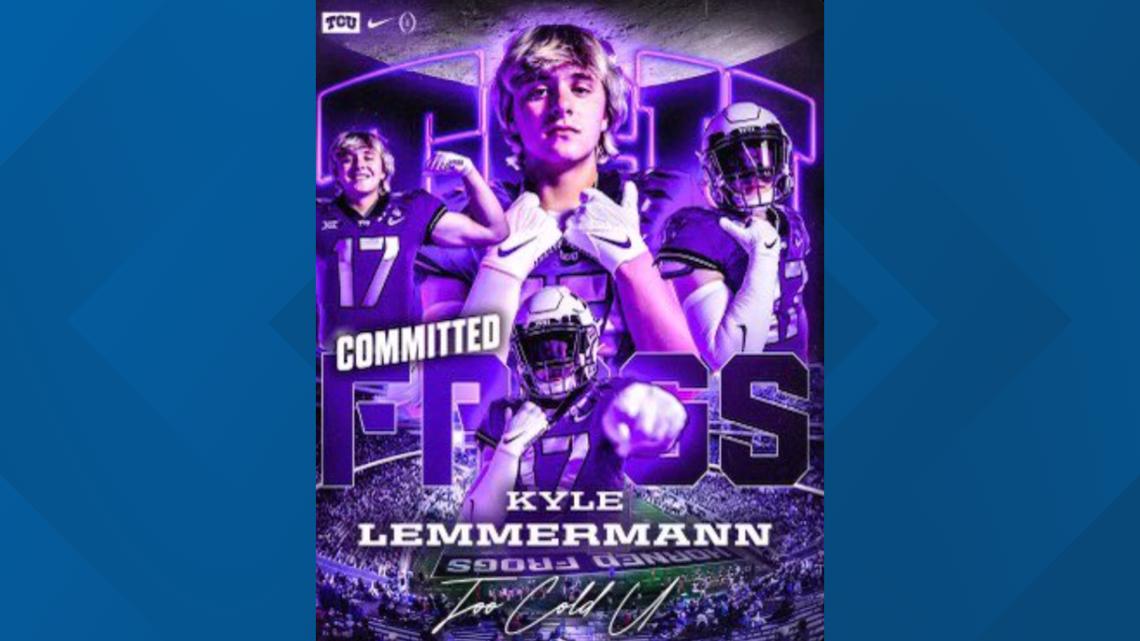 Kyler Lemmermann commits to TCU Horned Frogs | myfoxzone.com