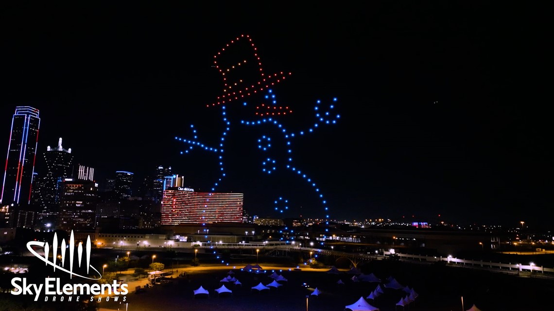 The largest drone show ever seen in Texas is coming to DFW | myfoxzone.com